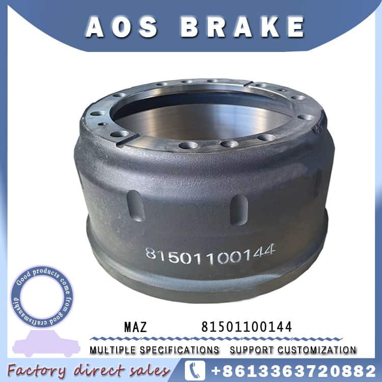 81501100144 Brake Drum - LongYao AOS Brake Durm Factory