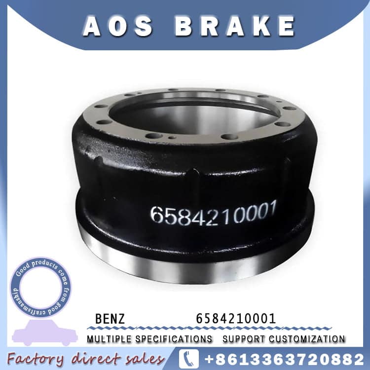 6584210001 Brake Drum - LongYao AOS Brake Durm Factory