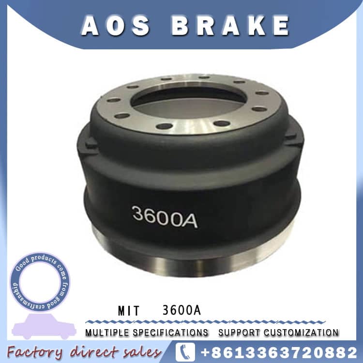 Brake Drum 3600A - LongYao AOS Brake Durm Factory